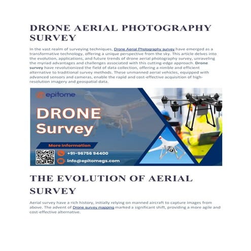 Drone Survey and Aerial Inspection_ Revolutionizing Land Mapping and ...