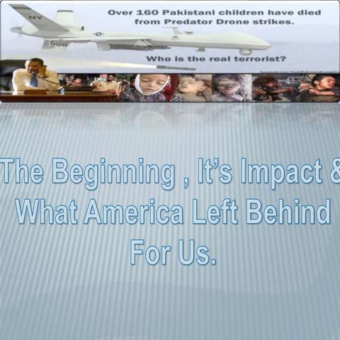 Drone attack's & their Reaction. | PPTX