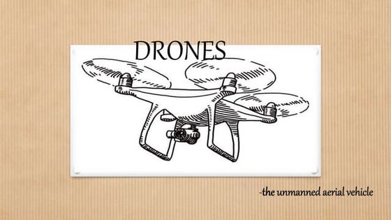 1. Introduction to drones | PPT