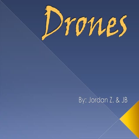 Drones | PPT