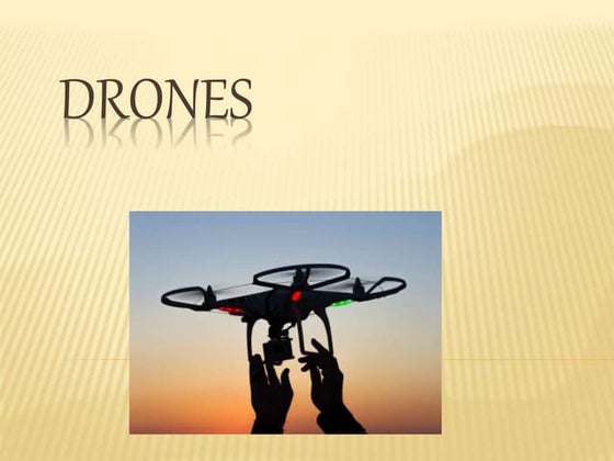 1. Introduction to drones | PPT