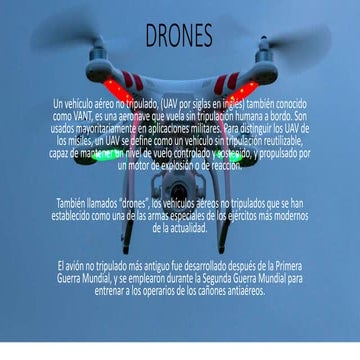 Drones 2 power point | PPTX