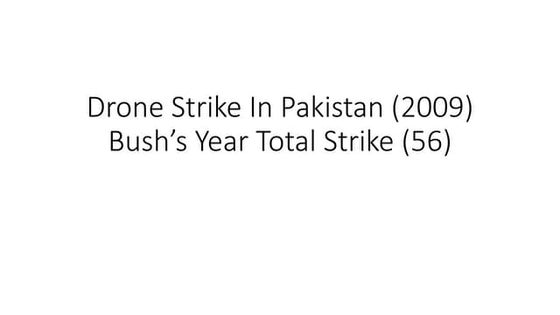 History Of US Terrorist Drone Strikes inside Pakistan.pptx