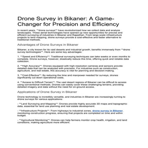 What are drones used for in surveying.pdf