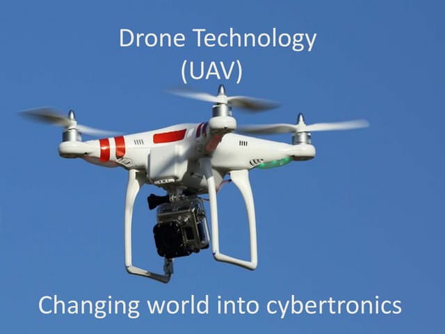 1. Introduction to drones | PPTX