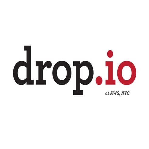 Drop.io at Amazon AWS NYC event | PDF