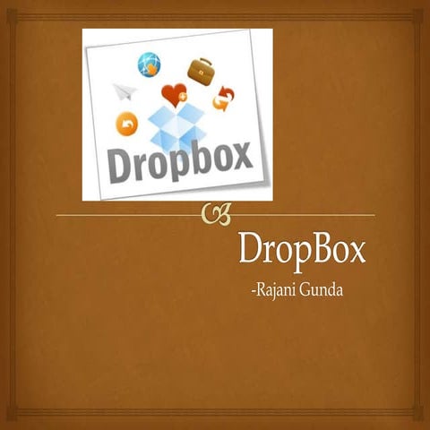 Drop box | PPTX