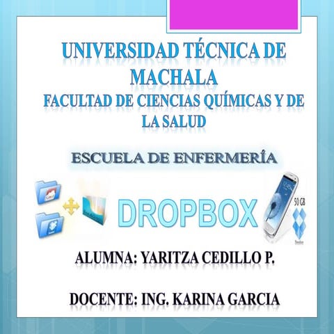 Dropbox | PPTX | Computing | Technology & Computing