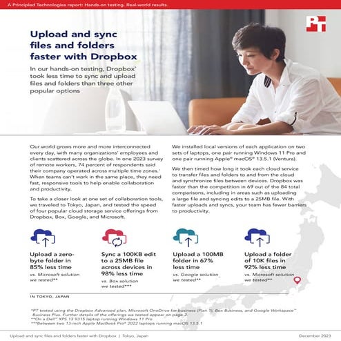 Upload and sync files and folders faster with Dropbox | PDF | Operating Systems | Computer ...