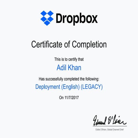 Dropbox - deployment | PPT