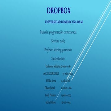 Dropbox | PPT