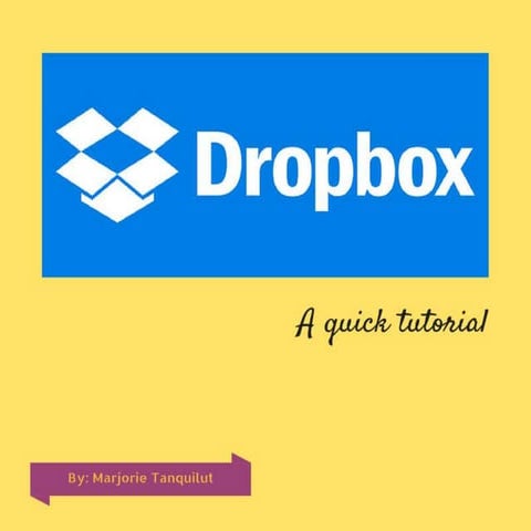 Dropbox tutorial by perkylittlesunshine | PPT
