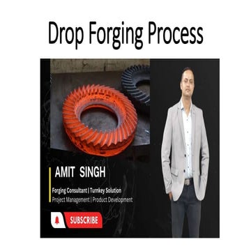 Drop Forging Process | PPT