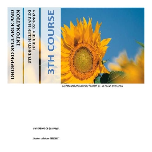 Dropped syllable | PDF