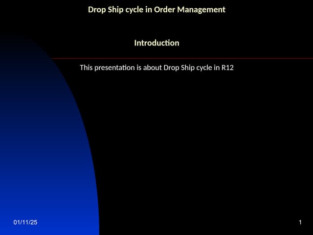 Oracle R12 Order Management - Back to Back (B2B) Order Flow: | PDF