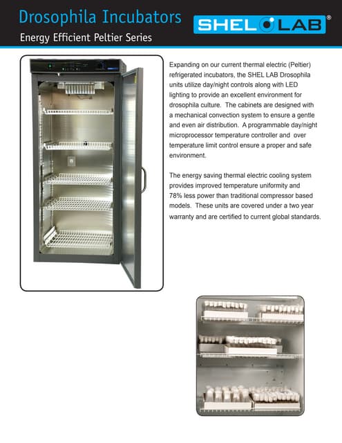 SHEL LAB Incubator Catalog | PDF
