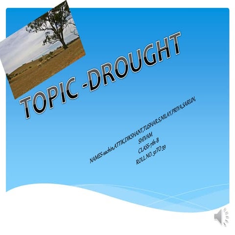 Drought | PPT