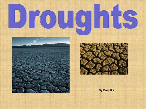 Drought | PPT
