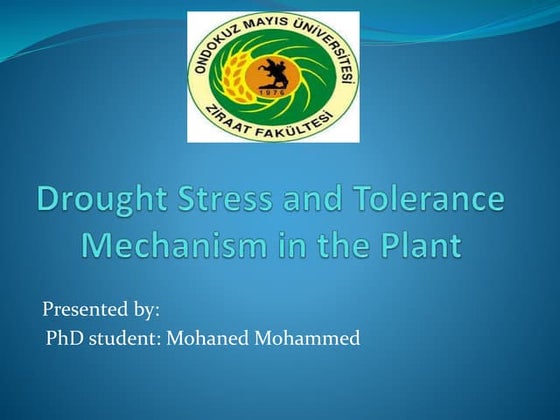 Plant stress definition and classification | PPT