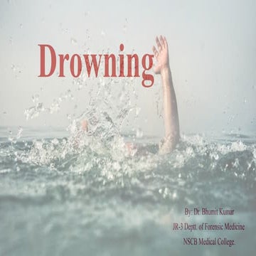 Drowning Chapter from Forensic Medicine.pptx