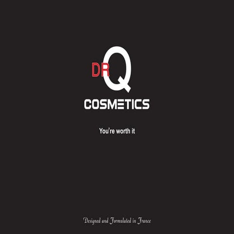 Dr. Q Cosmetics Brand Portfolio | PPT