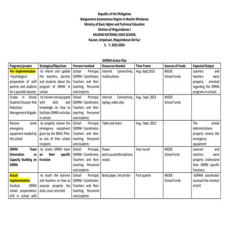 DRRM Action Plan B.docx