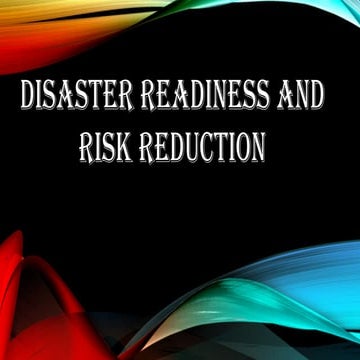 DRRR - Concept of Disaster and Disaster Risk | PPTX