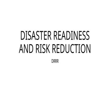 quarter 1 module 2 disaster readiness and risk reduction | PPTX