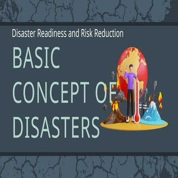 Disaster Readiness Risk Reduction Lesson 1 | PPT