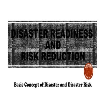 RISK FACTORS UNDERLYING DISASTERS Lesson 2.pptx