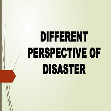 Disasters from Different Perspective.pptx