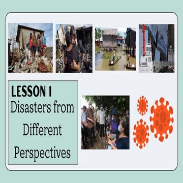 Disasters from Different Perspectives.pptx