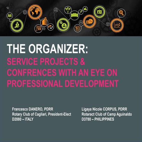 DRR Training: The Organizer | PPT