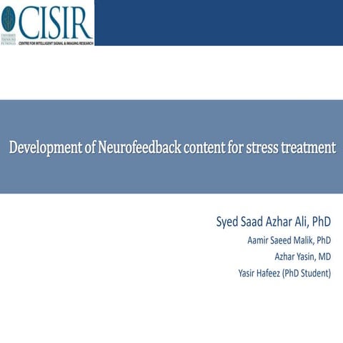 WHAT IS NEUROFEEDBACK TRAINING? HOW DOES IT WORK? | PDF