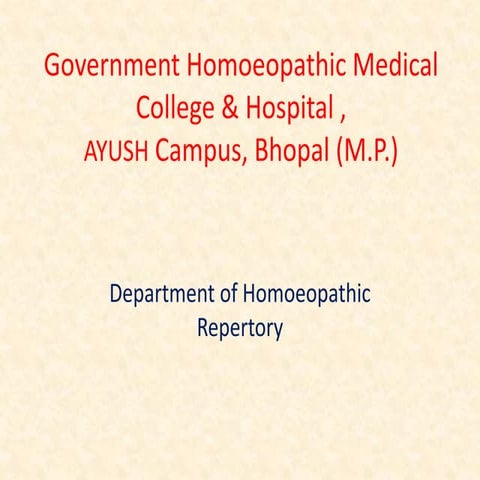Integrated Homeopathic Repertory | PDF