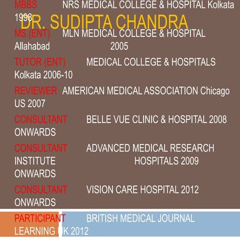 Sudipta Chandra presentations