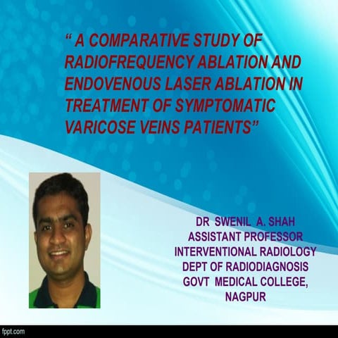 dr swenil for vidrad on varicose veins . | PPT