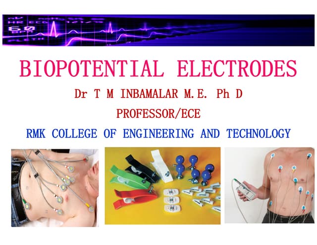 Omd551 types of electrodes | PPTX | Chemistry | Science