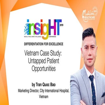 Dr Tran Quoc Bao of City International speaking Insight 2019 Malaysia ...