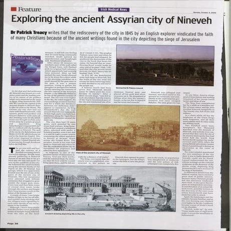 Patrick Treacy visits Nineveh | PDF