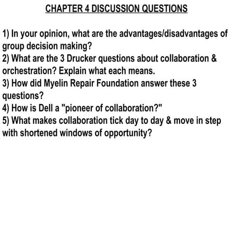 Drucker Chapter 4 | PPT