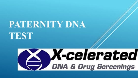 Main types of paternity test | PDF