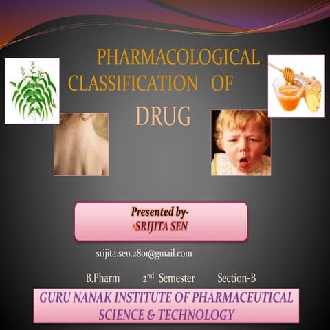 classification of drugs | PPTX