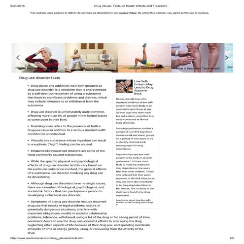 Drug abuse and addiction | PDF