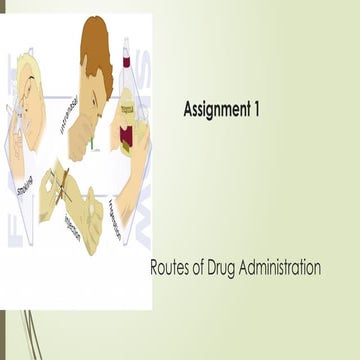 Drug administration Presentation among 1 | PPT