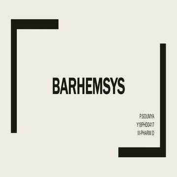 drug barhemsys ..pptx