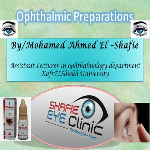 Eye instillation and ointment | PPTX