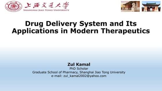 DDS drug delivery system introduction 1.pptx