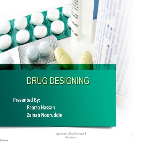 Drug Designing | PPTX