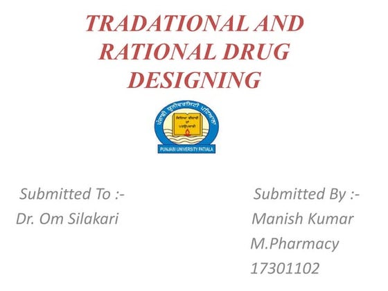 Rational drug design method | PPTX